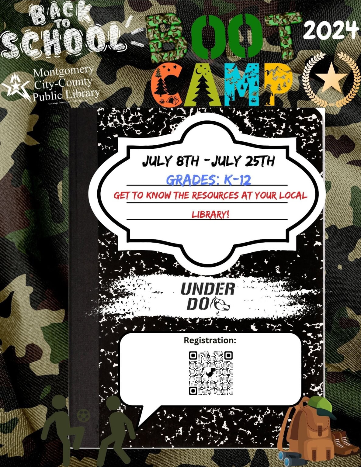 Back to School Boot Camp | Montgomery City-County Public Library